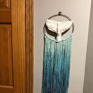 Cola de ballena/ Macrame moderno / Macrame pared colgante / | Etsy