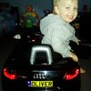 Childrens Personalised Kids Number Plate Sticker Ride on Toy Cars ...