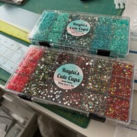 Bling Lover's Kits Monochromatic Rhinestone Kits 3mm, 4mm, 5mm FAST ...