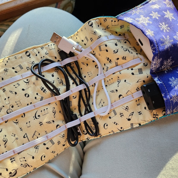 Roll-up Cord Organizer PDF SEWING PATTERN, Digital Download, How to ...