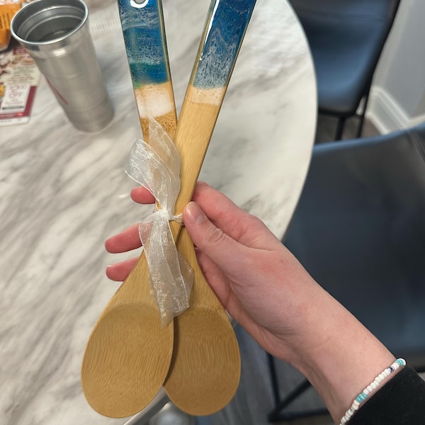 MADE TO ORDER Custom Engraved Cheese Ocean Board, Personalized ...