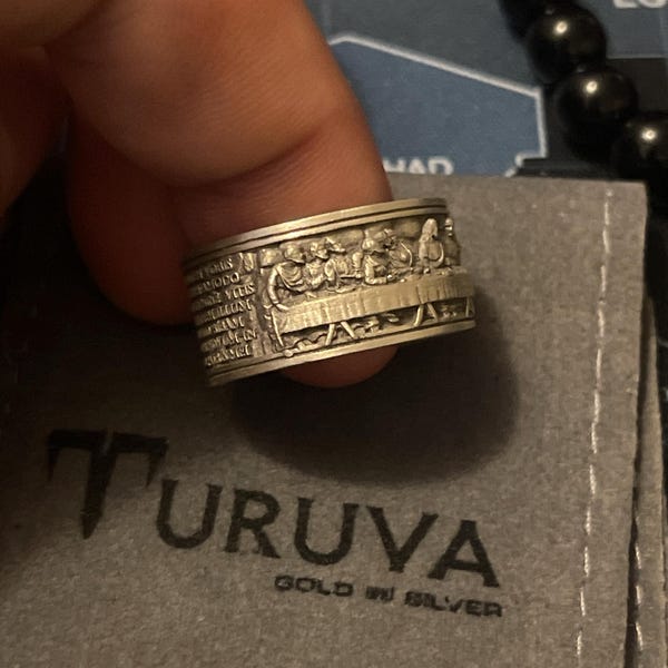 Phoenix Ring, 14K Real Gold Fire Bird Ring, Mythology Ring for Best ...