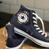 Embroidered Sun Moon Celestial Converse High Tops - Etsy UK