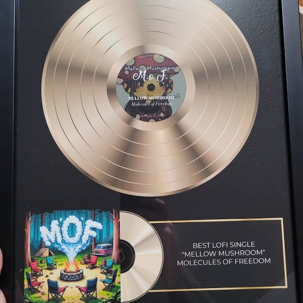 Personalized Plaque, Custom Plaque, Vinyl Record Plaque, Framed Poster ...