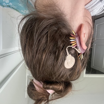 SPIKED Hearing Aid Skin Hearing Aid Sleeve Hearing Aid Jewelry Cochlear ...