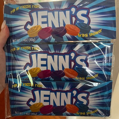 Custom Bubble Gum Bubble Gum-birthday Party Custom Bubble Gum Custom ...