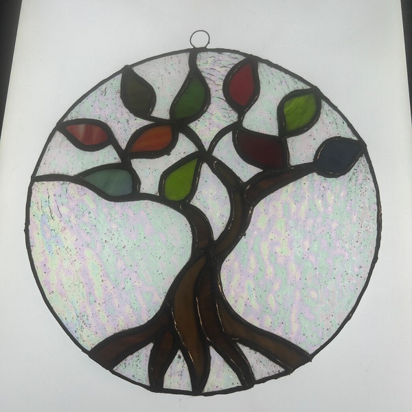 Tree of Life Stained Glass Pattern - Etsy