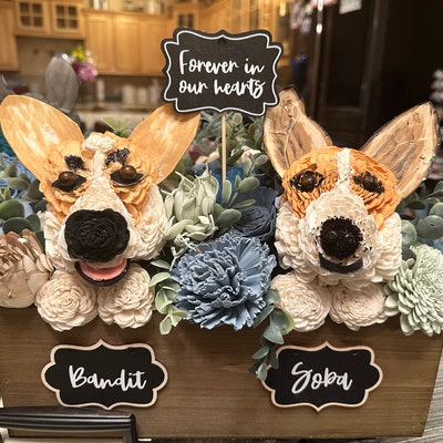 FLOWER DOG Custom Dog Bouquet Puppy Flower Flower Dog - Etsy