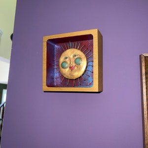 Sun Face on Pedestal - Etsy