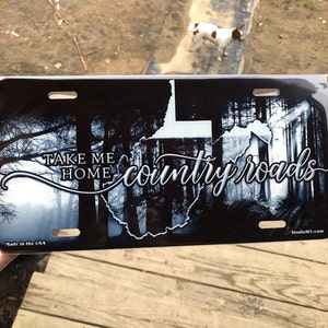 WV West Virginia State Custom License Plate Custom Car Tag Personalized ...