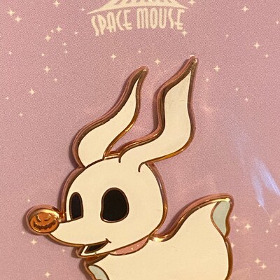 Zero the Ghost Dog Pin - Etsy