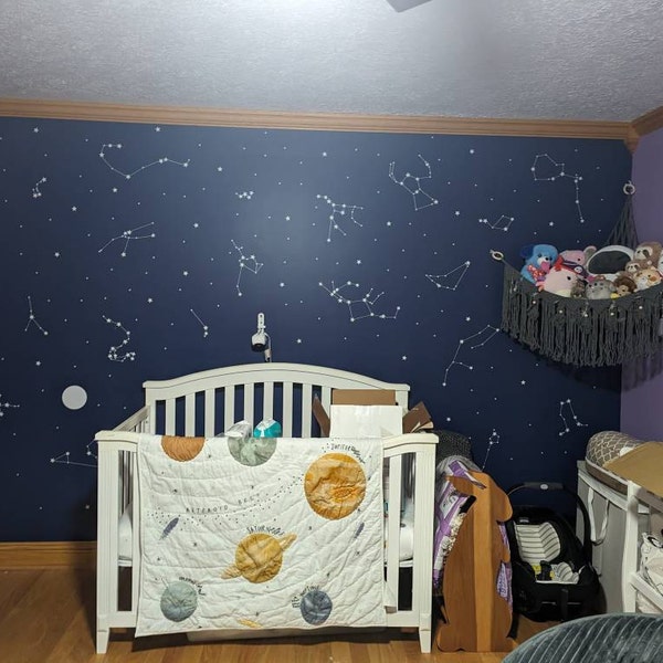 Constellation Stickers, Constellation Decals, Astronomy Wall Art ...