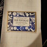 DIY Solar Printing Kit , Craft Kit , Cyanotype , Kit , Solar Printing ...