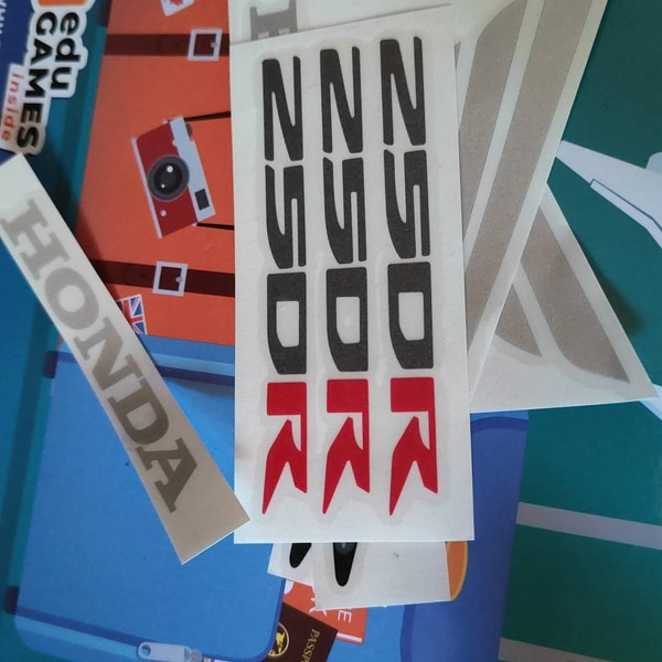 600RR / 1000RR Complete Custom Aftermarket Decals Set Stickers Kit Pink ...