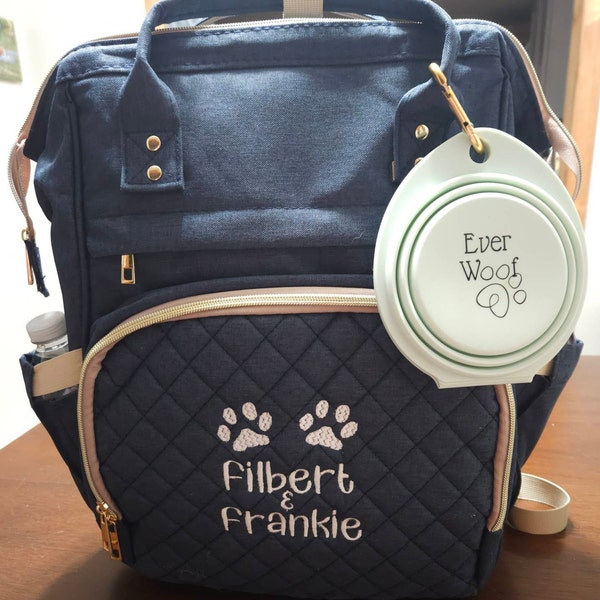 Personalized Pet Tote | Backpack | Pet Bag | Personalized Dog Bag ...