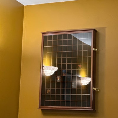 Firefighter Fireman Axe Display Case Cabinet Fire Department Medals ...