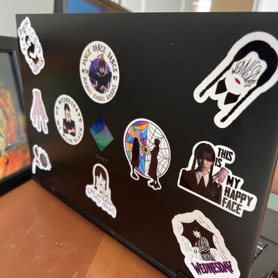 Wednesday Sticker Pack , Addams , Wednesday Stickers , Halloween ...