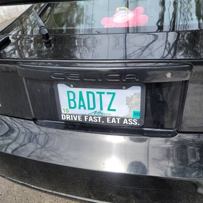 NO FARMS NO Food License Plate Frame Funny Humor Prank License Plate ...