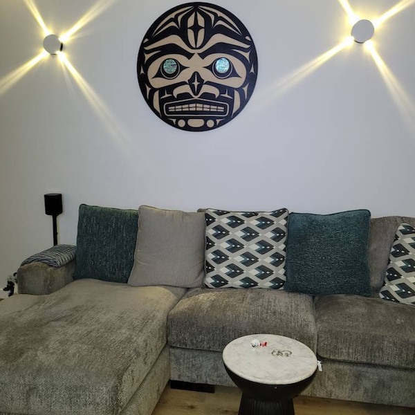 Coast Salish Moon Wall Art - Etsy