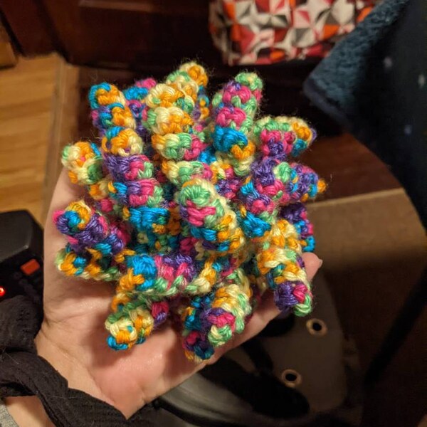 PDF PATTERN ONLY - Crochet Sensory Play Ball - Crochet Toy Patterns ...