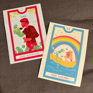 The Magician Jim Henson Muppets Inspired Tarot Card - Etsy