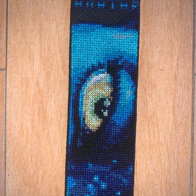 Cross Stitch Bookmark Pattern, Avatar Bookmark Embroidery Design ...