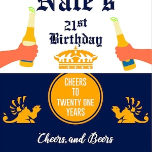 Corona Birthday Invite | Beer | Invitation | Personalized | Digital ...