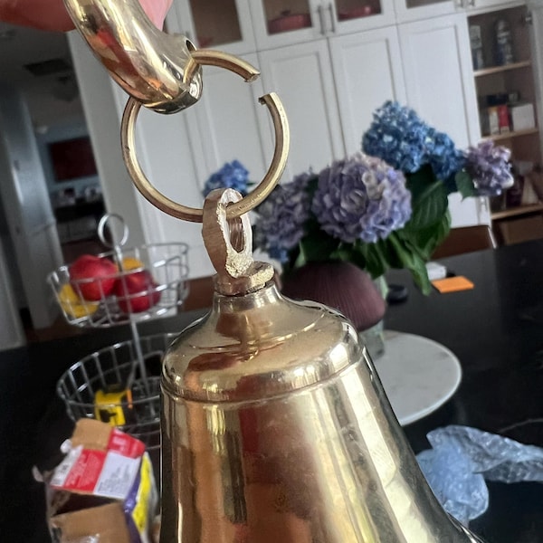 Vintage Bell Gate Front Door Antique Two Ringing Bell Knock Door, Wall ...