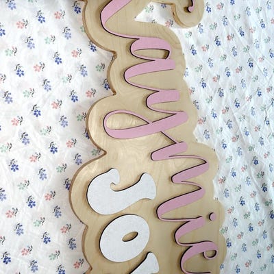 Nursery Name Sign, Space Theme Nursery, Space Name Sign, Above Crib ...