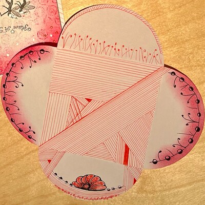 Labyrinth Stencils Set of 4 - Etsy