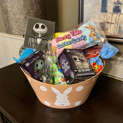 Personalized Gift Basket for Cheer Leader Bucket Senior Night Cheer Pom ...