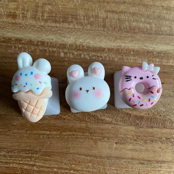 Keycap Resin Caps Lock 1.75u With Natural Flowers | Handmade Keycap for ...