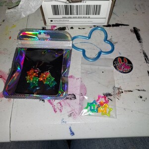 BUTTONS Bracelet Single Kidcore Rave Festival Colorful - Etsy