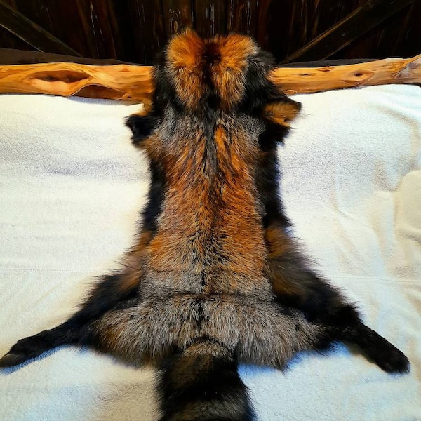 Fire Gold Cross Fox Fur Skins/pelts, Scandinavian Fur Skins, Real Furs ...