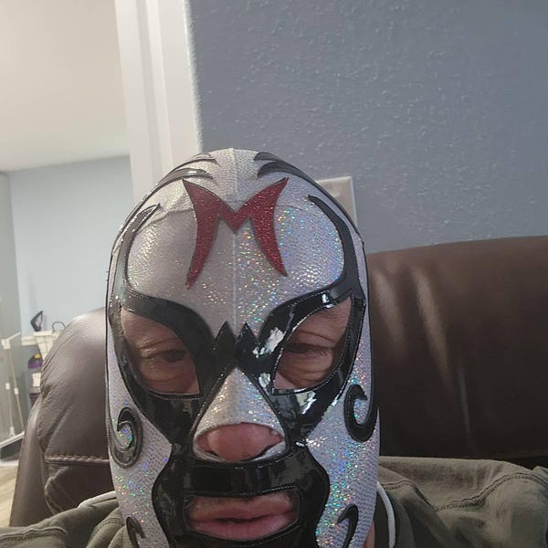 Aztec Luchador Mask | Mexican Wrestling Mask | Lucha Libre | Luchador ...