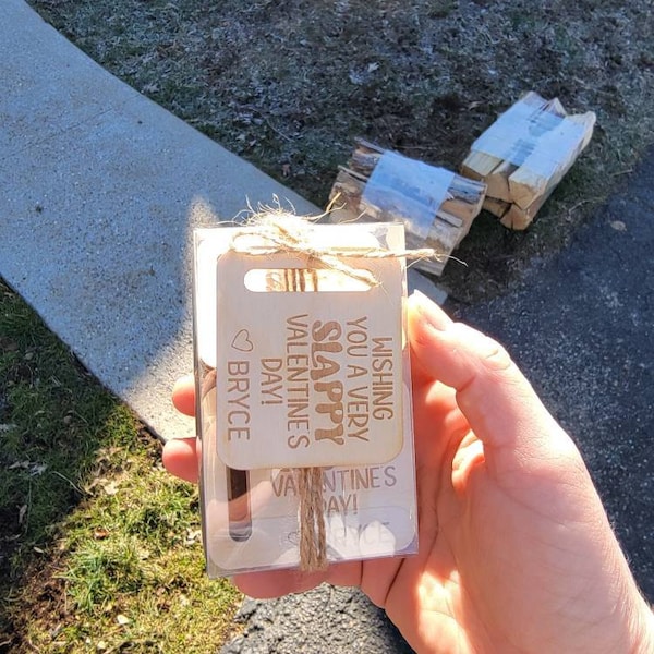 Slap Bracelet Valentine's Day SVG - Laser Ready Valentine - Wood ...