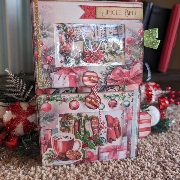 Christmas Joy, Junk Journal Folio, Christmas Ephemera, Christmas Tree ...