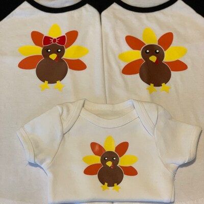 Turkey Svg, Girl Boy Turkey Svg, Thanksgiving Svg Dxf Eps Png, Kids Cut ...