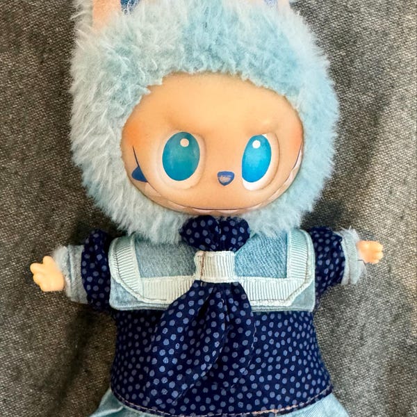 Labubu Clothes Pattern- Swimming Suit – 17cm Digital Sewing Pattern ...