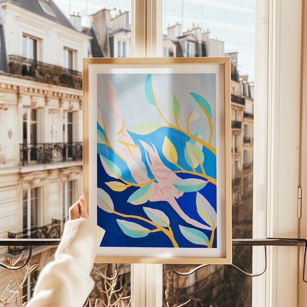 Social Media Wall Art Mockup Video With Person, 1x1 & 9x16 Aspect Ratio ...