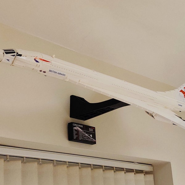 Wall Mounting Kit for Displaying Concorde (10318) - Etsy