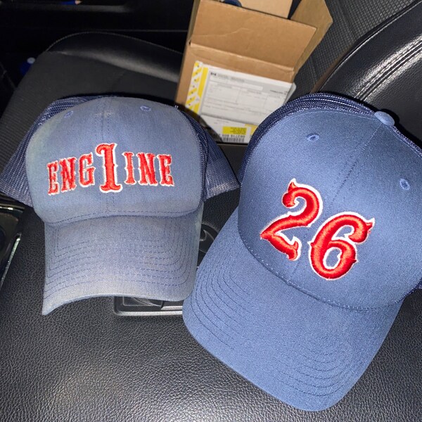 Free Personalization Custom Engine Fighter Station American Flag Hat ...