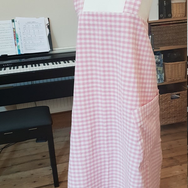 Cross-back Apron Sewing Pattern, the Maria Apron PDF Pattern, Japanese ...