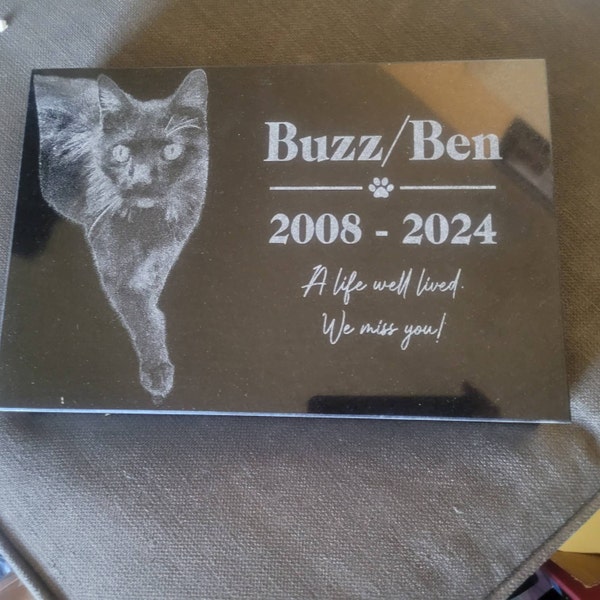 Custom Pet Memorial Stone for Dogs | Honor Your Terrier, Retriever, Pug ...