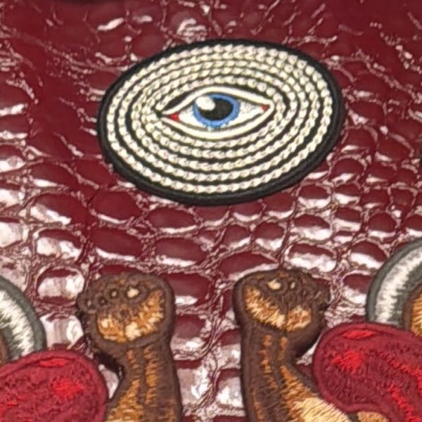 Mystic Magic Eye Embroidered Iron on Patch Frida Mexican - Etsy