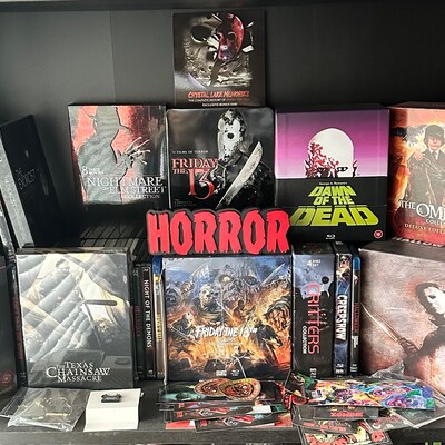 Cult Horror Sign / Horror Logo / Bookcase Display / Shelf Display - Etsy