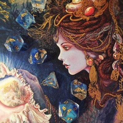 Dice RPG Set of 7 'spirit Of' Dolphin Dice Dungeons - Etsy