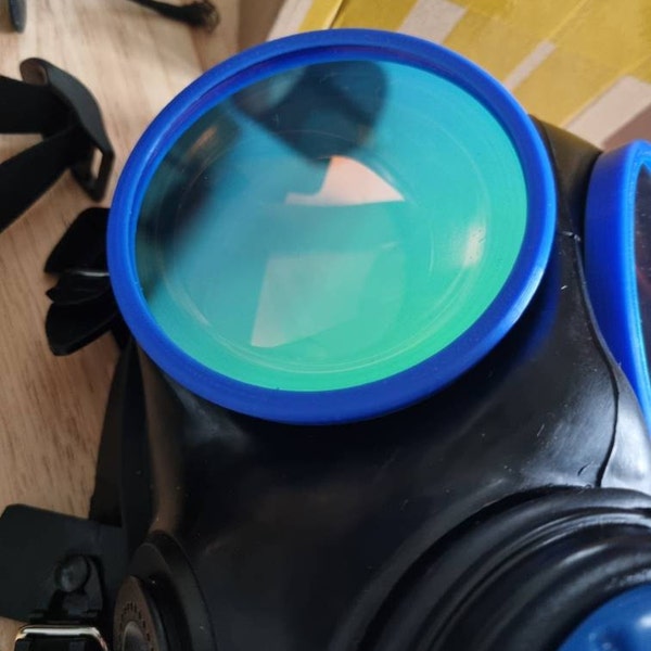 S10 FMJ08 Gas Mask Filter Lens Multi Colour Black Red Blue Green Orange ...