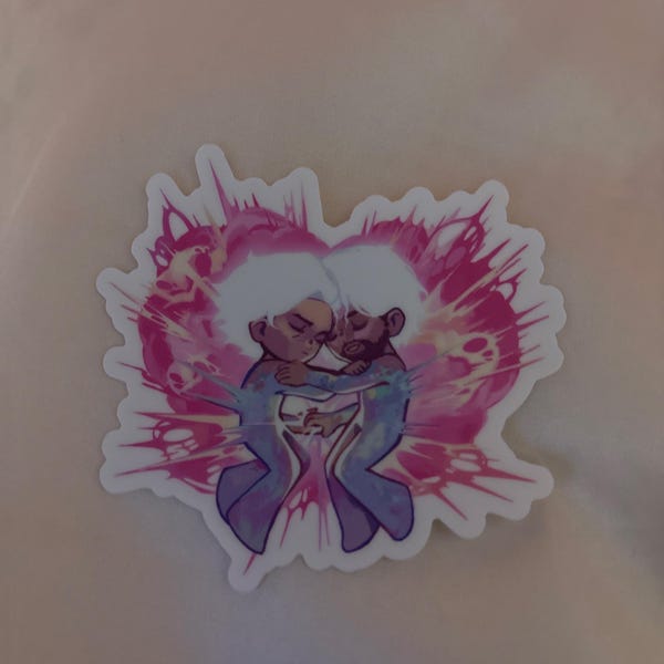 Jayce and Viktor Sticker: Jayvik Sticker, Jayce Arcane Sticker, Viktor ...