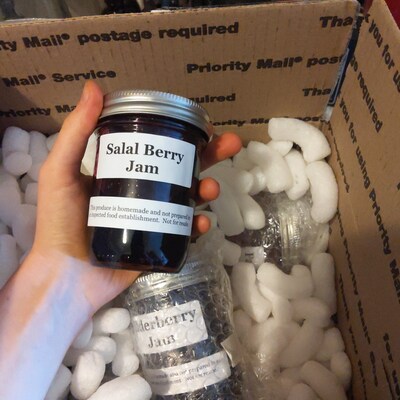 Golden Raspberry Jam, 8 Oz Jar, Oregon, Pacific Northwest - Etsy